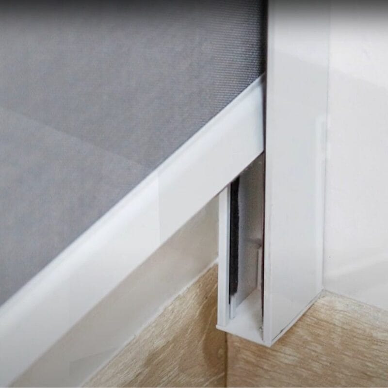 Perfiles laterales de aluminio para cortinas roller | Cortinashd